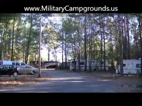 U.S. Military Campgrounds and RV Parks - Video Tour of JB Charleston RV ...