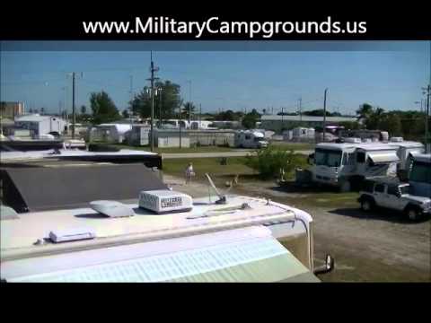 U.S. Military Campgrounds and RV Parks - Video tour of Naval Air ...