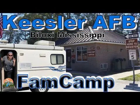 U.S. Military Campgrounds and RV Parks - Keesler Fam Camp Tour ...